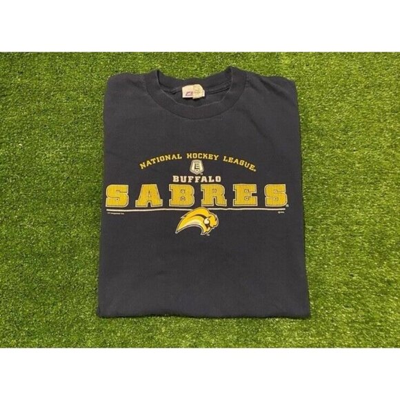 CSA | Shirts | Vintage Buffalo Sabres Shirt Mens Extra Large Blue ...